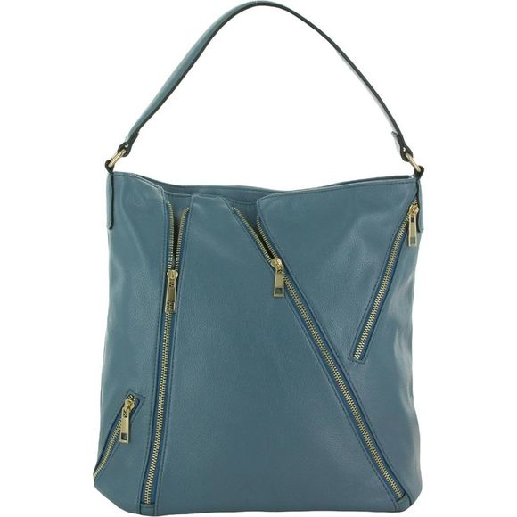 Mellow World | Bags | Mellow World Womens Jillian Blue Vegan Leather ...